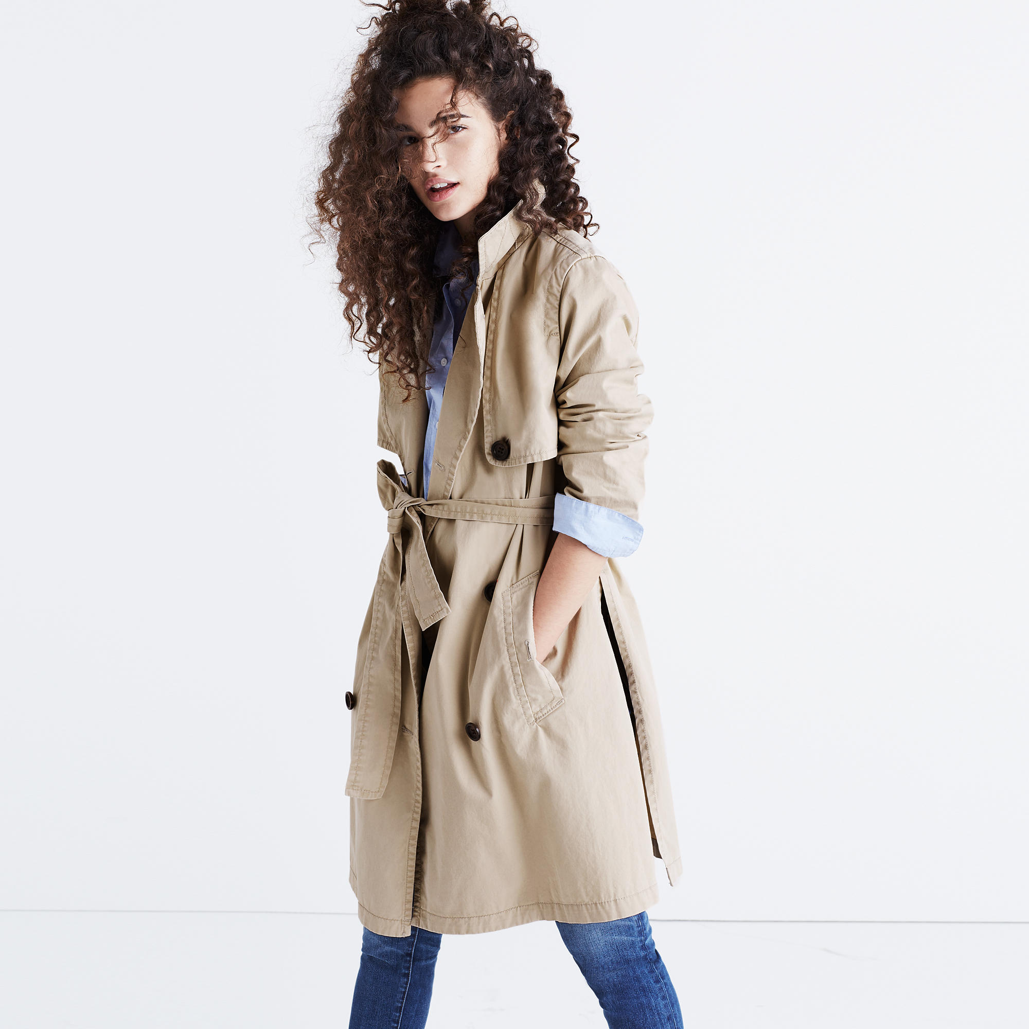 Abroad Trench Coat - Damsel In Dior