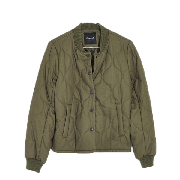 Quilted Military Jacket - Damsel In Dior