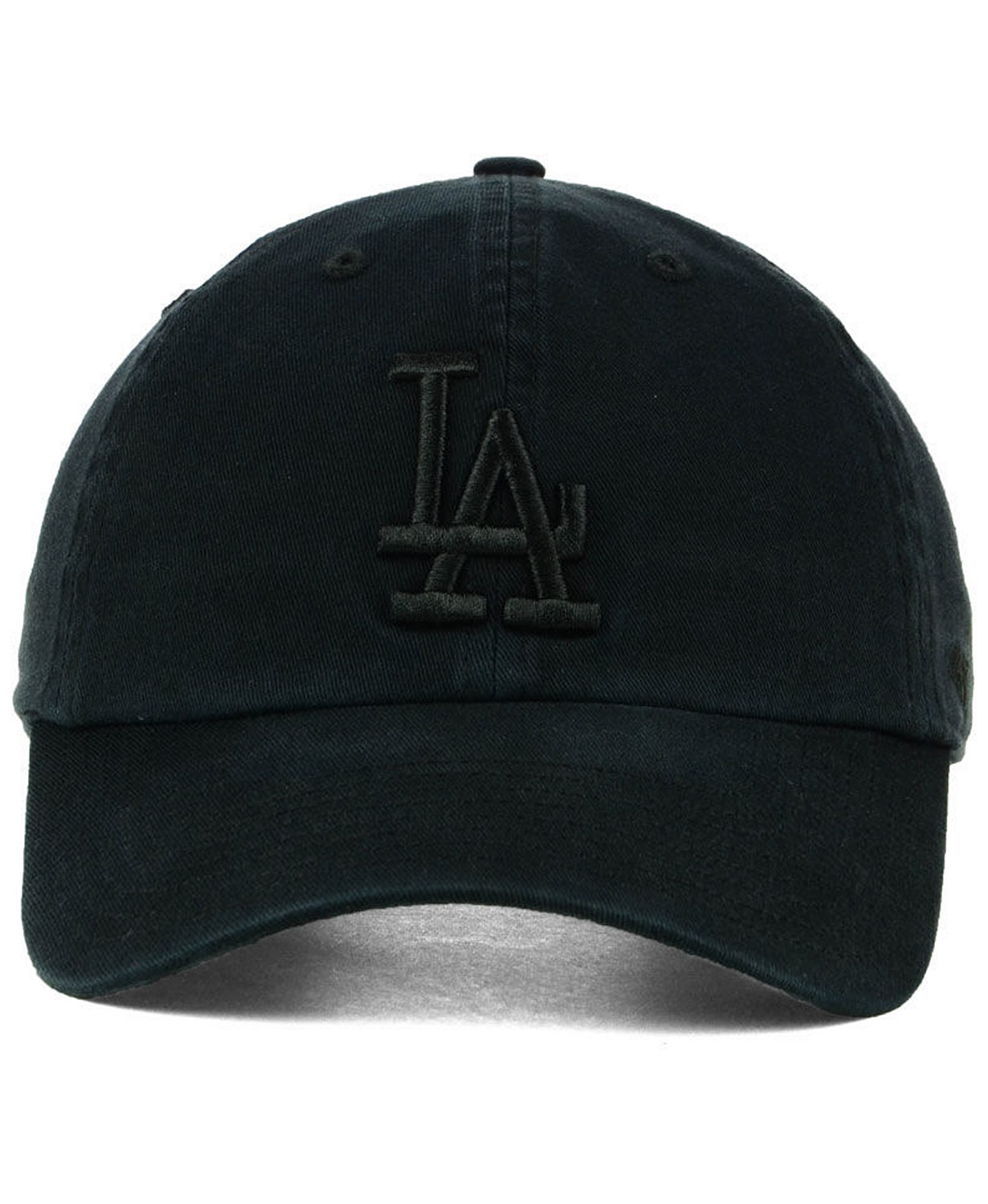Los Angeles Dodgers Black on Black Clean Up Cap - Damsel In Dior