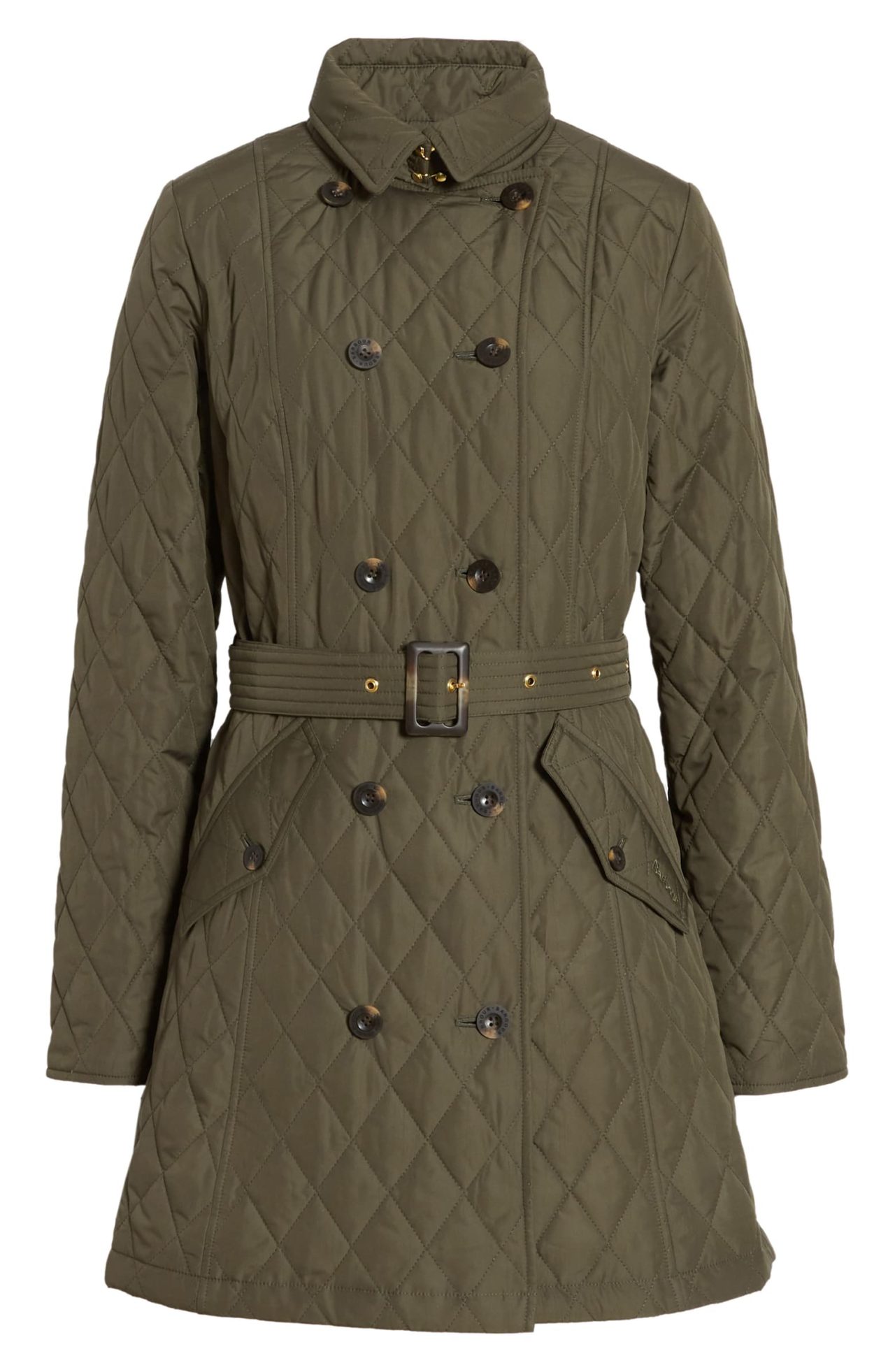 Riversdale Quilted Trench Coat - Damsel In Dior