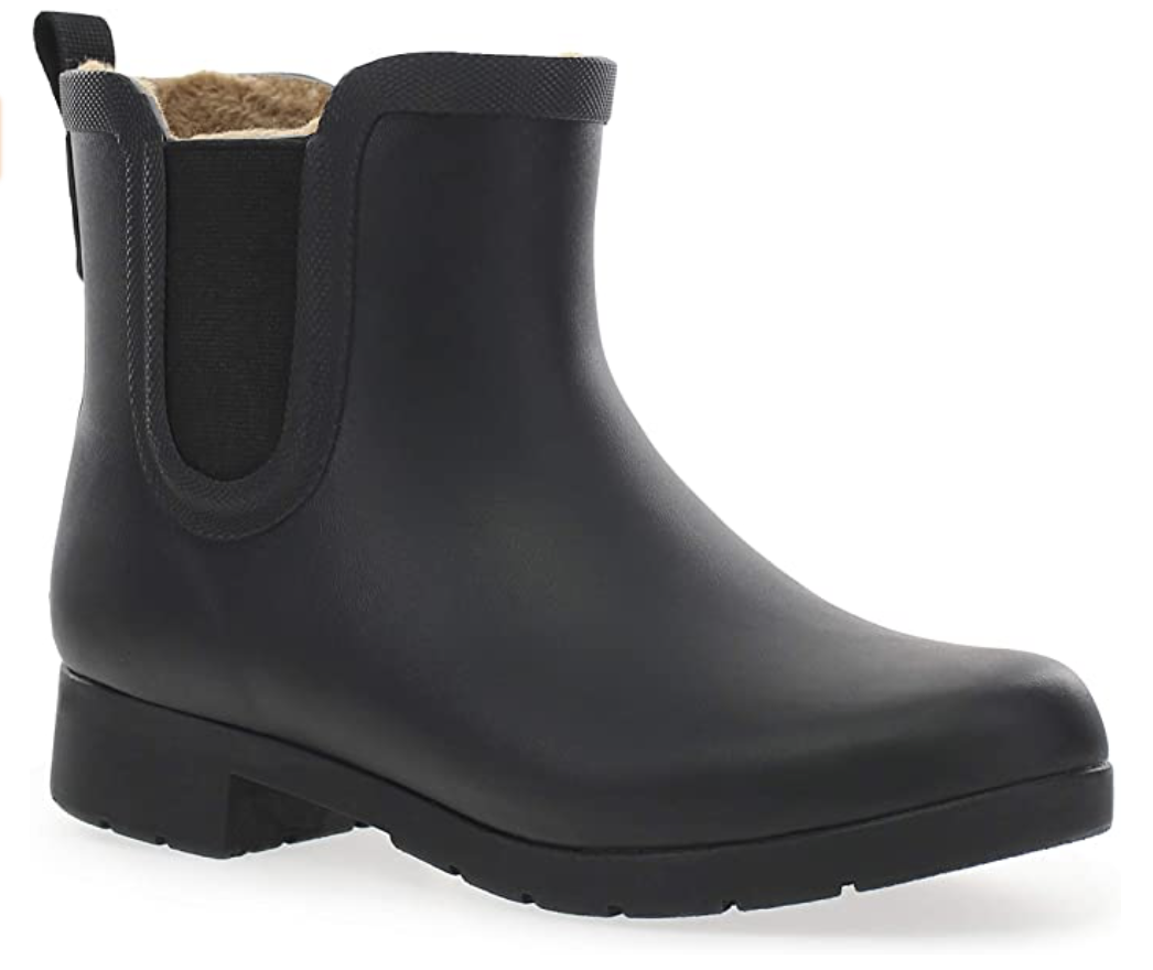 Waterproof Plush Chelsea Bootie Boot - Damsel In Dior