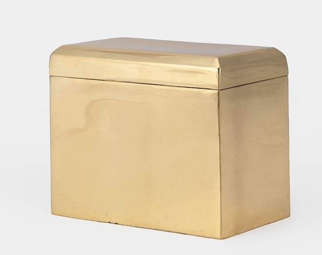 Brass Keepsake Box - Damsel In Dior